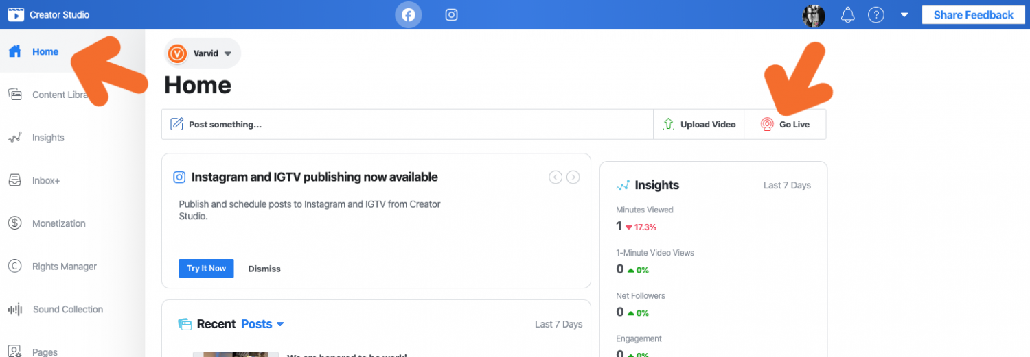 Facebook Creator Studio: New Feature for Comments & Embedding for Live ...